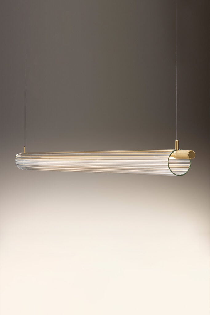 Suspension lamp made by glass | Trisel Olev